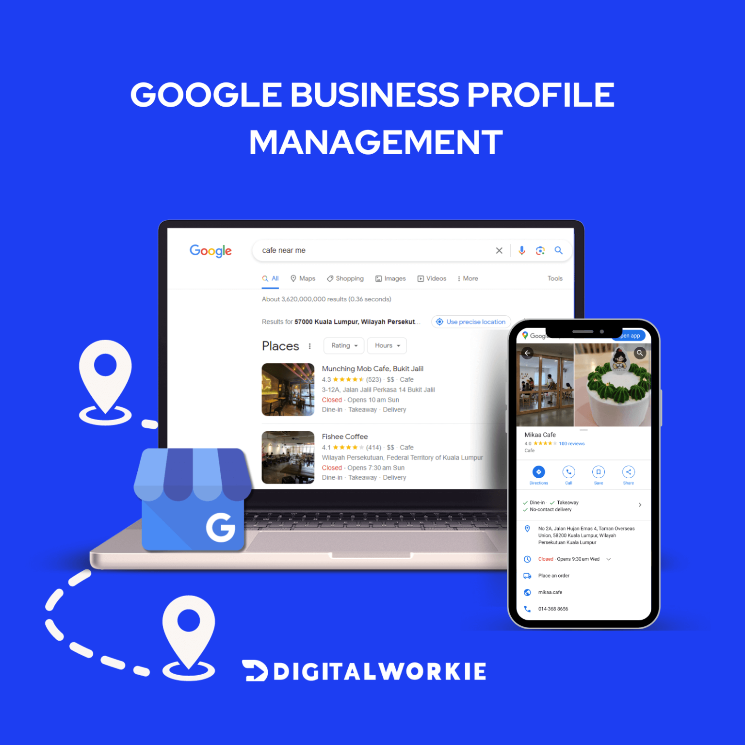 Google Business Profile Management - Digital Workie
